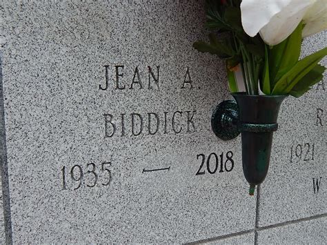 Jean Audrey Bass Biddick 1935 2018 Find A Grave Memorial