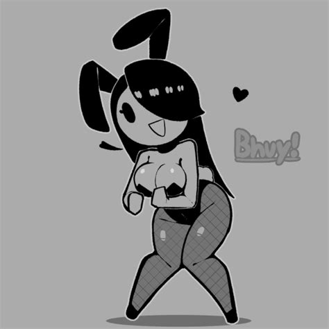 Rule 34 Animated Big Breasts Black Hair Breasts Bunny Bunny Costume Bunny Ears Bunny Girl