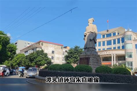 实拍福州长乐潭头镇街景，该镇地处闽江口南岸