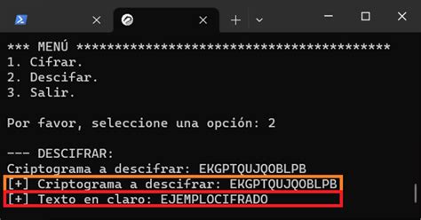 Criptografía CCLII Cifrado Trithemius en python