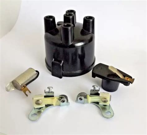 Distributor Cap Rotor Points Condenser Anglia Cortina Capri Escort
