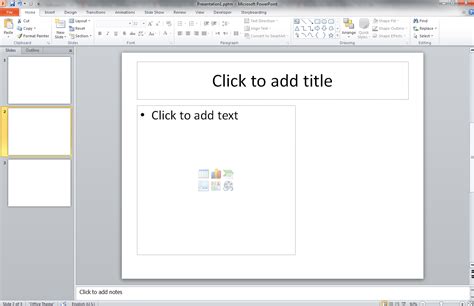insert image in a powerpoint presentation using vba