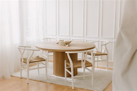 Fluted Pedestal Table At Audrey Nixon Blog