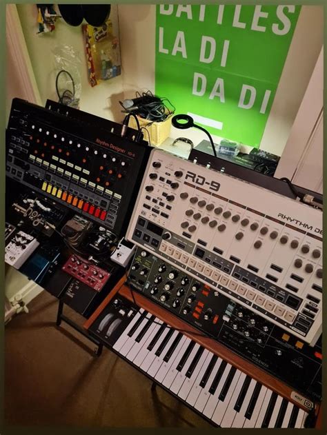 Sync Behringer Rd8 And Rd9 R Synthesizers