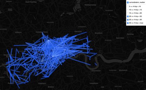 Visualizing Bike Mobility In London Using Interactive Maps And