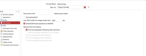 Some Paragraphs Not Respecting Indent Settings In EPub Scrivener For MacOS Literature