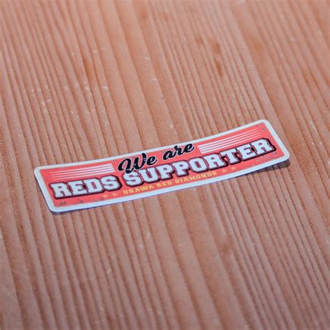 ヴィンテージステッカー（reds Supporter） 浦和レッドダイヤモンズ オンラインショップ 【浦和レッズ 公式オンラインショップ】