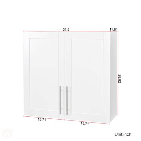 Lark Manor™ Stackable Wall Mounted Storage Cabinet Wayfair