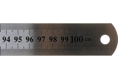 Металлическая плоская линейка VIRA 1000 мм 100022 - выгодная цена ...