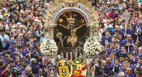 A qué hora empieza el primer recorrido del Señor de los Milagros en