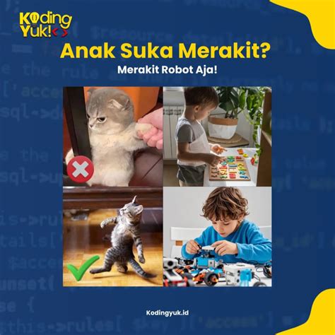 Kodingyuk Kursus Koding Dan Robotik 🎮 Anak Suka Game Buat Game