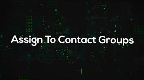 Assign To Contact Groups Click4wasap