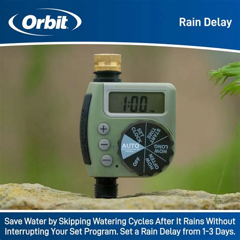 One Outlet Single Dial Hose Faucet Timer Orbitonline