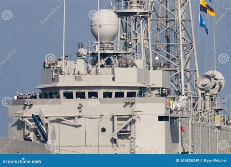 Close Up Of The Hmas Melbourne Ffg 05 Adelaide Class Guided Missile