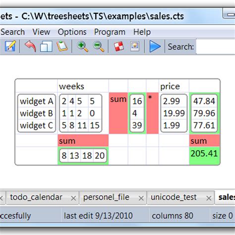 Treesheets Alternatives And Similar Software