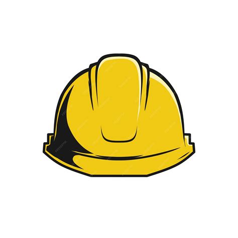 Premium Vector Industrial Safety Helmet Vector Design
