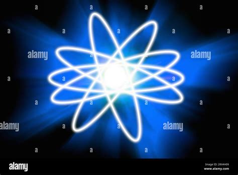 Subatomic Particle Conceptual Illustration Stock Photo Alamy
