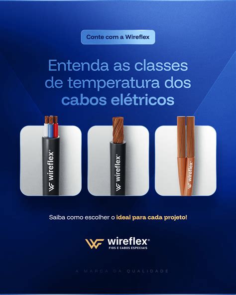 Wireflex Classes De Temperatura Dos Cabos Elétricos Saiba Como