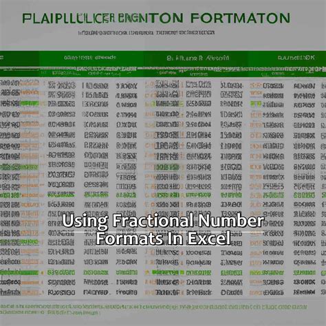 Using Fractional Number Formats In Excel ManyCoders