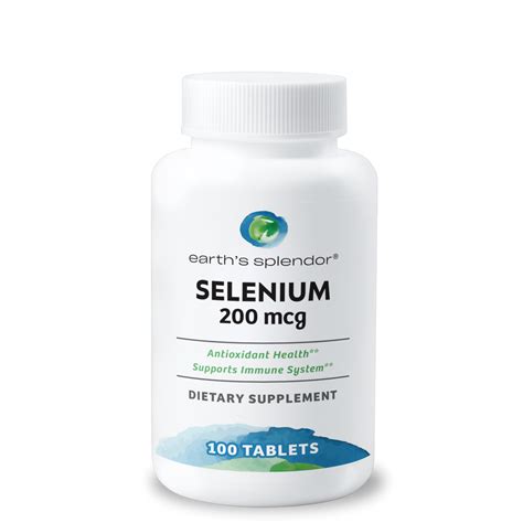 Selenium Immunity Support Antioxidant Health Support
