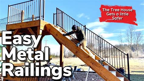 Easy Railing Options Diy Deck Railing Installation
