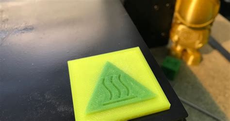 Hot Surface Indicator 3d Printer Gadget By Mat3d Prints Download Free