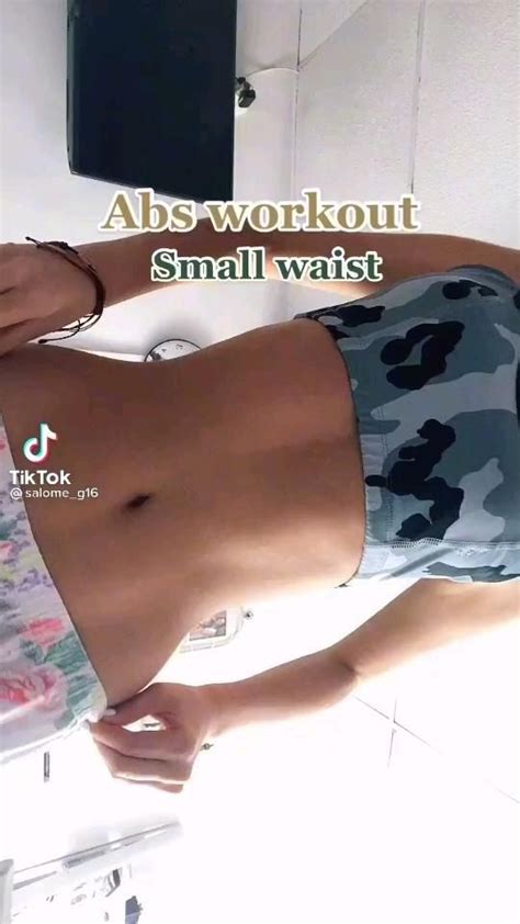 Small Waist Abs Workout In 2024 Abs Workout Stomach Workout Small