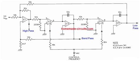 Band Pass Filter Circuit Pdf Circuit Diagram