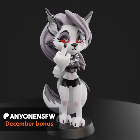Anyonensfw Loona Chibi 3d Miniature For Tabletop Collectors Display Case Fans Etsy