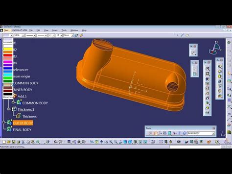 فیلم آموزشی Catia V5 Boolean Operation Coolant Tank فیلم های آموزش