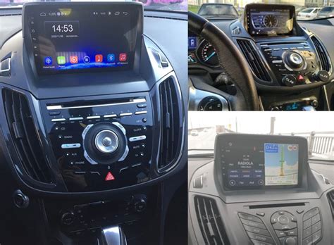 Autoradio Android Ford Kuga E C Max 2013 2018 Stereo Auto Touch 9 Wifi