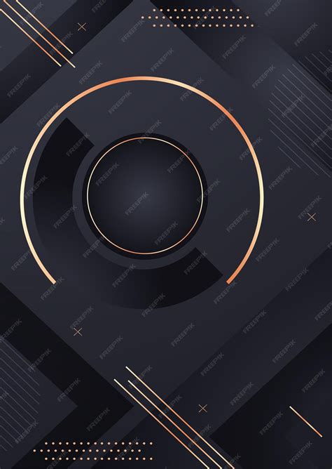 Premium Vector Abstract Bloack Background