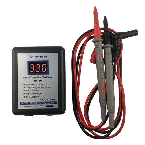 800v Digital Capacitor Fast Discharger High Voltage Discharge Tool