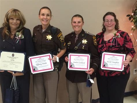 Four Ccso Employees Nominated For Southern Maryland Women Of Impact
