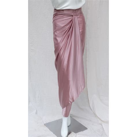 Jual Jaleela Kiara Skirt Rok Lilit Wrap Skirt Satin