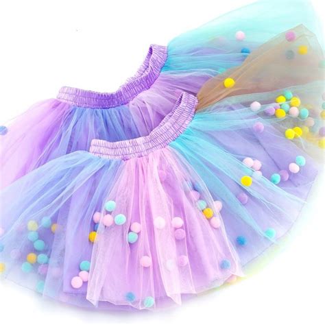 Girls New Floral Embroidery Tulle Tutu Mesh Ruffled Sleeve Temu