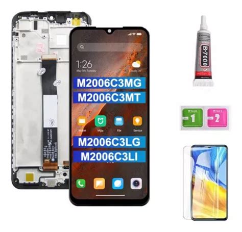 A Pantalla Táctil Lcd Con Marco Para Redmi 9a 9c Cuotas Sin Interés