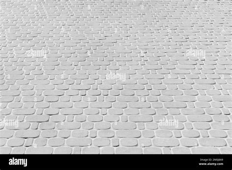 Bright White Light Stone Paving Slabs Floor Tile Urban Texture Street