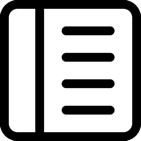 Layout Text Sidebar Reverse Free Vector Icons On