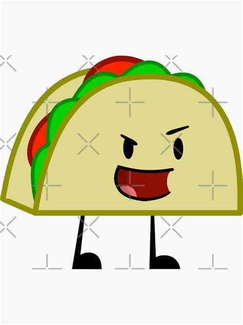 Bfdi Inanimate Insanity All Characters Object All Stars Sticker