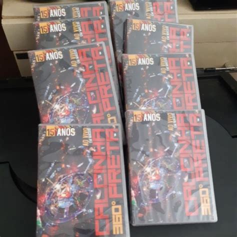 Dvd banda Calcinha preta 15 anos ao vivo em maceió lacrado Shopee