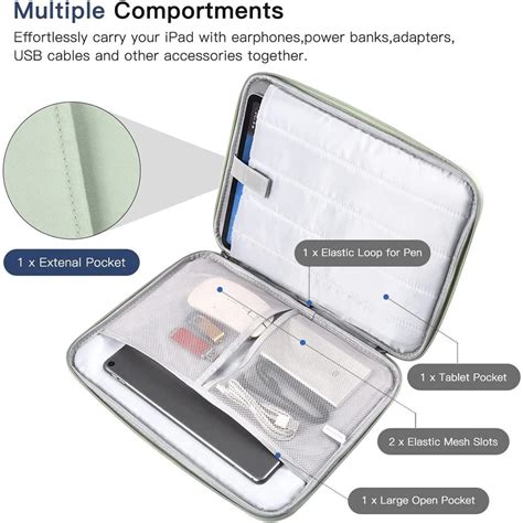 11 Inch Tablet Pc Sleeve Bag Case For Microsoft Surface Go 4 2023 Go 3 2021 Go 2 2020 Surface