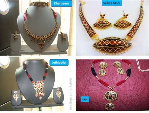 North East Ethnic Assam Assam Jewellery