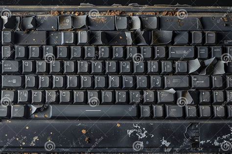 A Keyboard With Missing Keys Representing The Incomplete Solutions Provided By Technology Stock