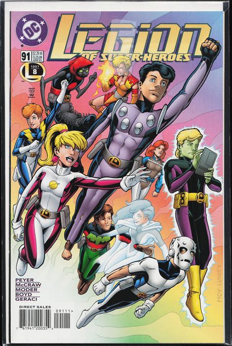 Legion Of Super Heroes 91 1997 Legion Of Super Heroes Comic Books