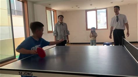 교회의 기쁨｜어린이 성도들 탁구하는 모습｜주의 은혜가 넘칩니다 Youtube