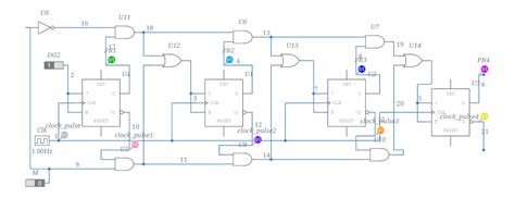 Bit Up Down Synchronous Counter Multisim Live