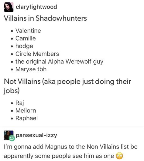 Shadowhunters The Mortal Instruments Tmi Raphael Santiago Meliorn Raj