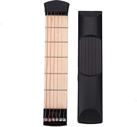 Buy Pocket Guitar Left Hand Guitar Finger Exercise 6 Fret Guitar