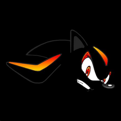 Camiseta Premium Unisex «shadow The Hedgehog Outline De Just In Time